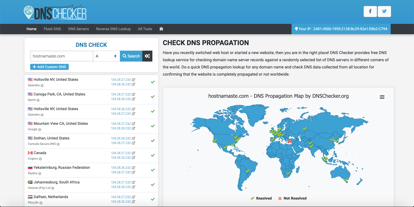 Top 10 DNS Monitoring Tools Checker LookUp and Propagation Tools