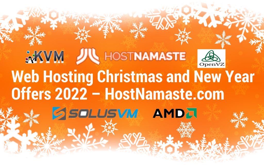 Web Hosting Christmas and New Year Offers 2022 – HostNamaste